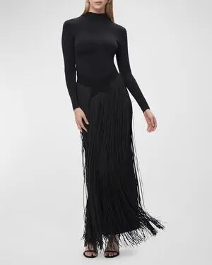 herve leger black long sleeve dress Black Bandage Dress by Herv Lger