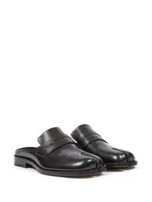 MAISON MARGIELA Tabi City Loafer Mules - Black
