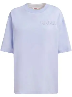 Marni Logo Embossed T-shirt