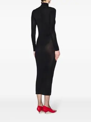 Isabel Marant Étoile Vanessa Roll-neck Midi Dress - Black