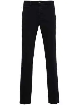 BRIGLIA 1949 Slim-cut Chino Trousers - Blue