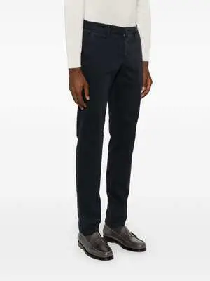 BRIGLIA 1949 Slim-cut Chino Trousers - Blue