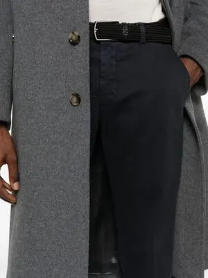 BRIGLIA 1949 Slim-cut Chino Trousers - Blue