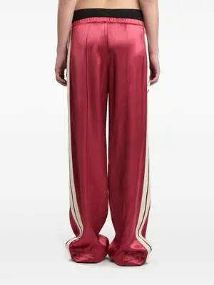 Palm Angels Logo Fluid Track Pants
