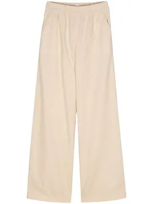 Eleventy Wide-leg Corduroy Trousers