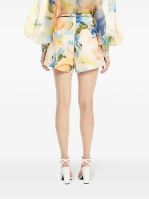 LEO LIN Vivian Floral Shorts