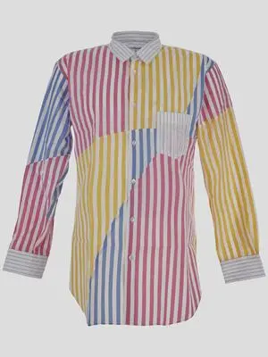 Comme Des Garçons Printed Shirt Stripe