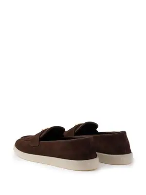 Prada Suede Loafers