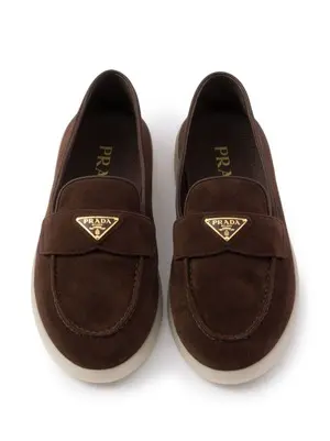 Prada Suede Loafers