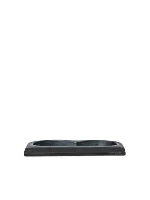 PARTS OF FOUR Plate Double Pyroid Ring - Black