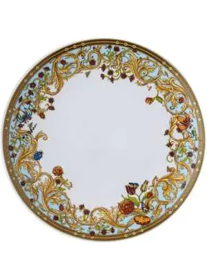 Versace Le Jardin Plate - White