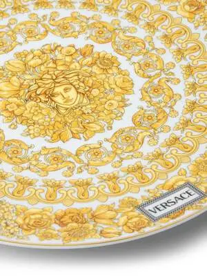 Versace Medusa Rhapsody Porcelain Plate