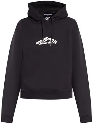 Dsquared2 Icon Hoodie - Black