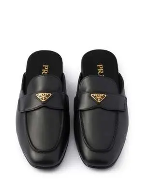 Prada Leather Mules