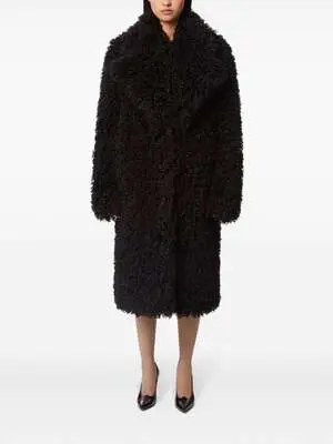 Nina Ricci Faux-fur Oversized Coat