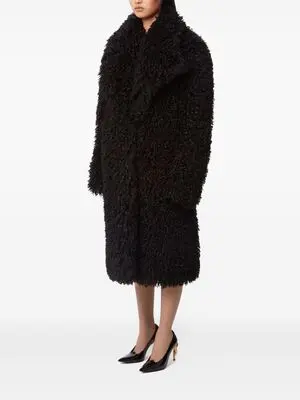 Nina Ricci Faux-fur Oversized Coat