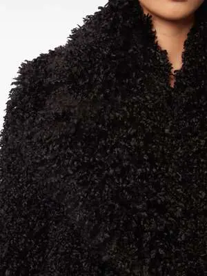 Nina Ricci Faux-fur Oversized Coat