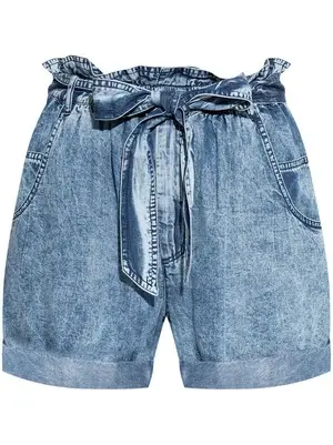 MARANT ETOILE Pierine Thigh-length Shorts - Blue