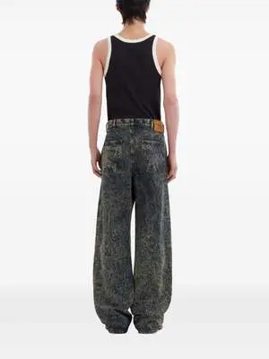 Marni Distressed-effect Wide-leg Jeans