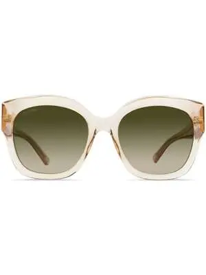 JIMMY CHOO Leela Sunglasses - Neutrals