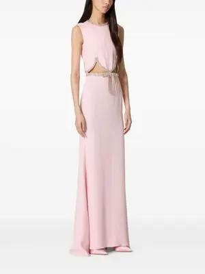 Valentino Garavani Cut-Out Embellished Dress In Pink - 40% Off |  Editorialist