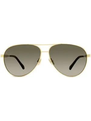 JIMMY CHOO Jimena Sunglasses - Gold