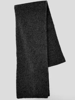 Dries Van Noten Wool Scarf Grey