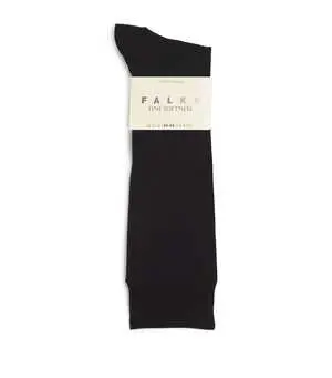 Falke Fine Softness Knee-high Socks - Black