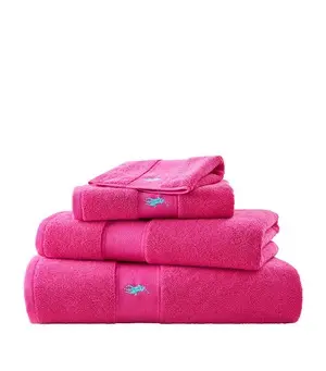 Ralph Lauren Polo Player Bath Towel - Pink