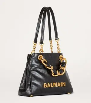 Balmain Small Pb Labyrinth 1945 Tote Bag