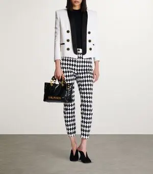 Balmain Small Pb Labyrinth 1945 Tote Bag