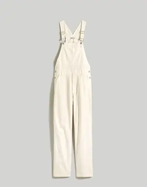 Madewell Garment-Dyed Canvas Overalls Vintage Canvas