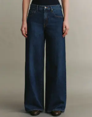 TWP Dark Wash Denim Tiny Dancer Jean Blue