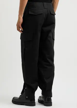 Alexander McQueen Cotton Cargo Trousers