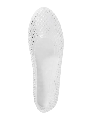 ANCIENT GREEK SANDALS Iro Pvc Ballet Flats - Neutrals