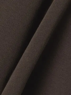 FFORME Dwyn Wool And Cotton-blend T-shirt - Brown