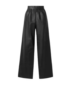 FFORME Murphy Leather Wide-leg Pants