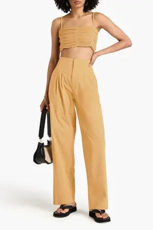Bite Studios Elate Pleated Wide-leg Pants
