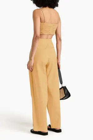 Bite Studios Elate Pleated Wide-leg Pants