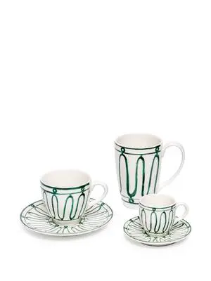 Themis Z Kyma Tea Cup And Saucer Set