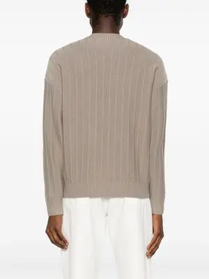 Emporio Armani Patch-pocket Virgin Wool Jumper