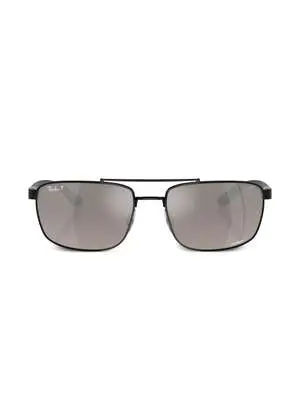 Ray-ban Chromance Rectangle Sunglasses - Black