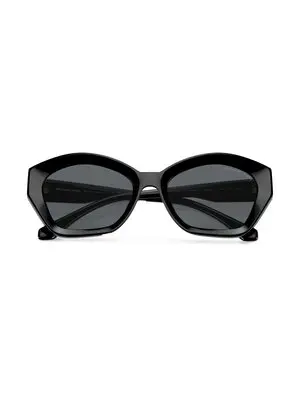 Michael Kors Bel Air Geometric-frame Sunglasses - Black