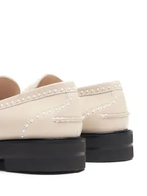 STUART WEITZMAN Parker Lift Loafers - Neutrals