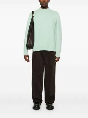 Ami Loose-cut Tailored Trousers - Brown