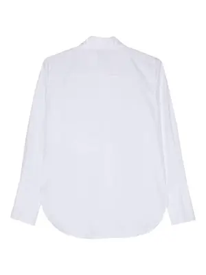 Patrizia Pepe Fly-print Cotton Shirt - White