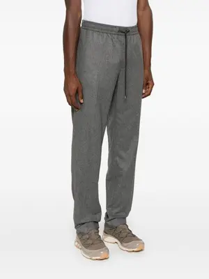Moncler Drawstring-waist Loose-fit Trousers - Grey
