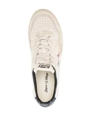 AUTRY Super Vintage Distressed Sneakers - Neutrals