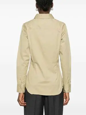 Closed Poplin Cotton Shirt - Green