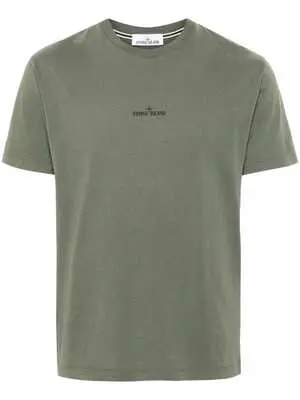 Stone Island Compass-motif Cotton T-shirt
